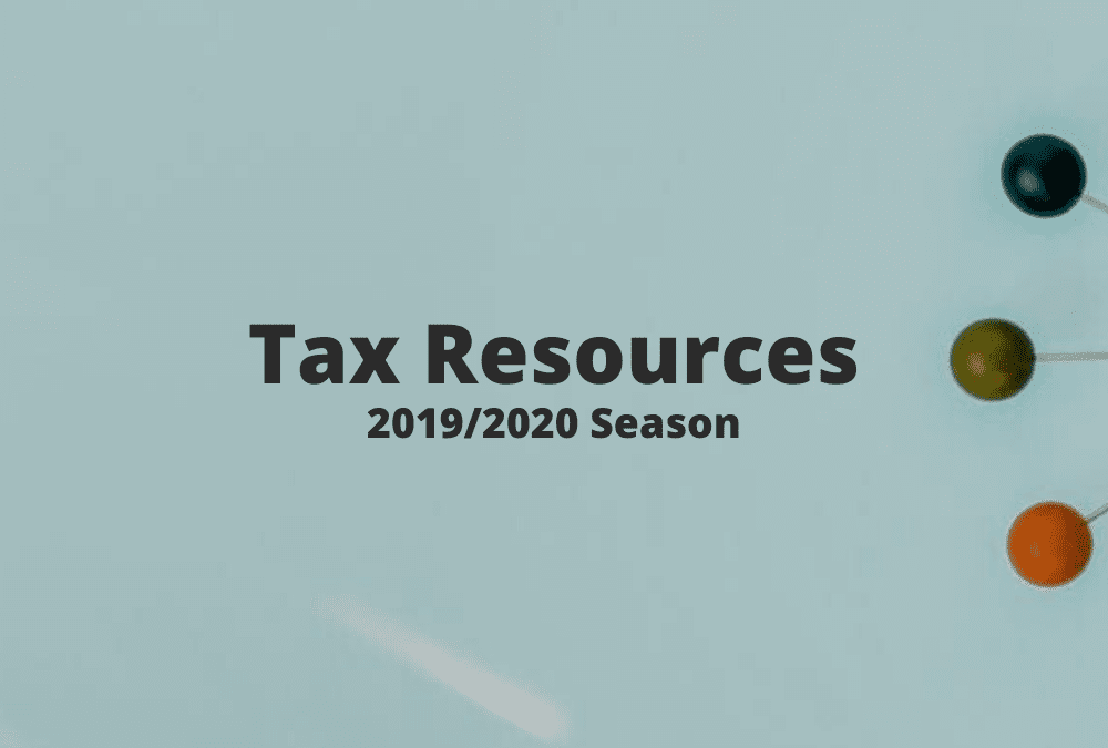 Tax Season Resources 2019/2020 | TVAMP